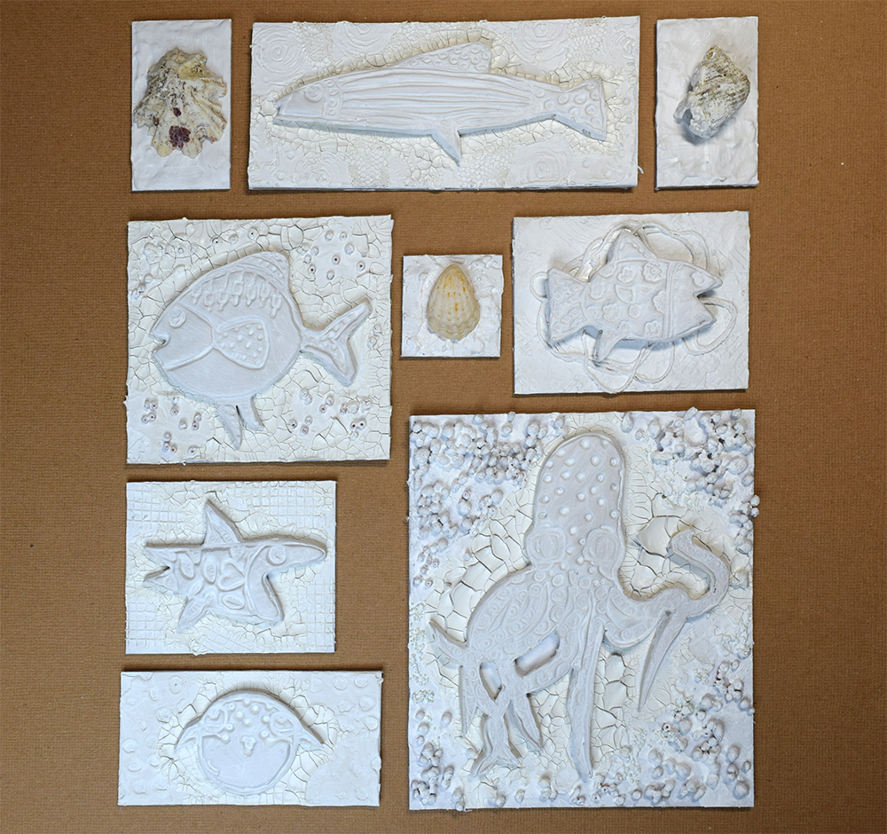 PaperArtsy: 2019 #6 Fish: Fish Dreams with Zinki Art {by Etsuko Noguchi}