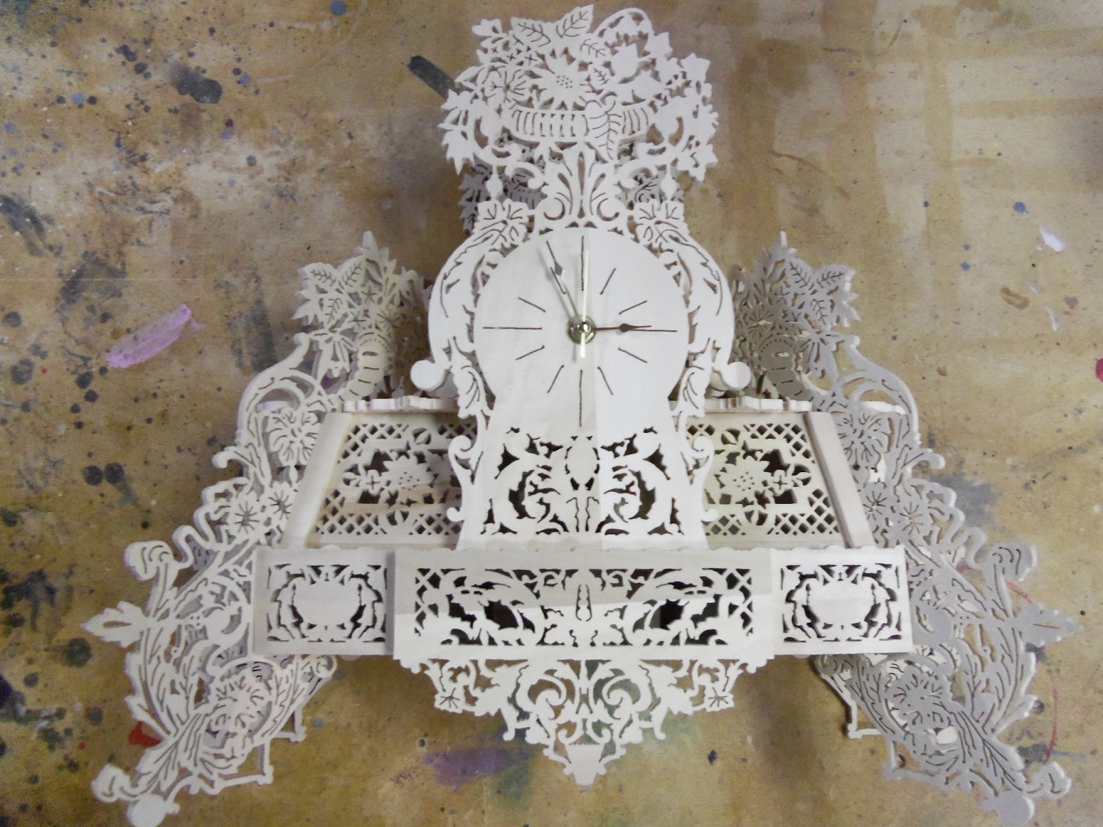 WDDSr Fine Woodworks: Victorian Queen Clock