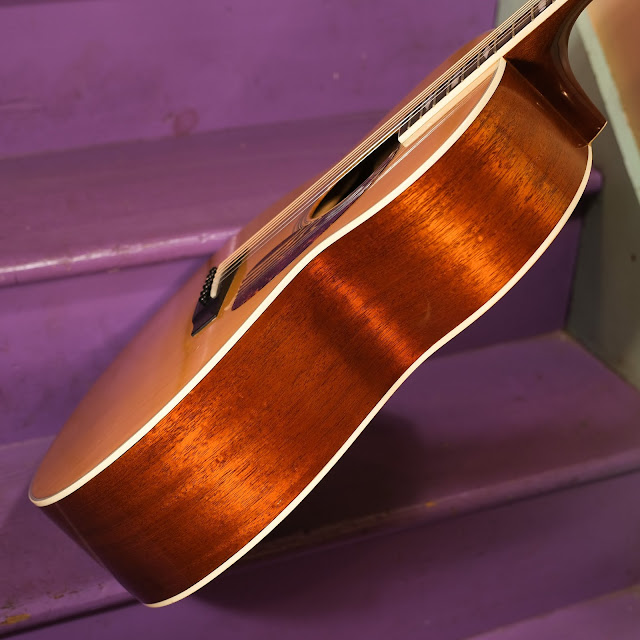 1988 Epiphone Nouveau NV-185 Mini-Jumbo Guitar