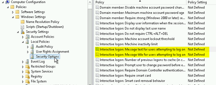 How To Configure The Logon Banner On Domain Computers By Using Group Policy how-to-configure-the-logon-banner-on-domain-computers-by-using-group-policy