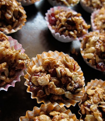 the BEAT: Eat In. Oat clusters.