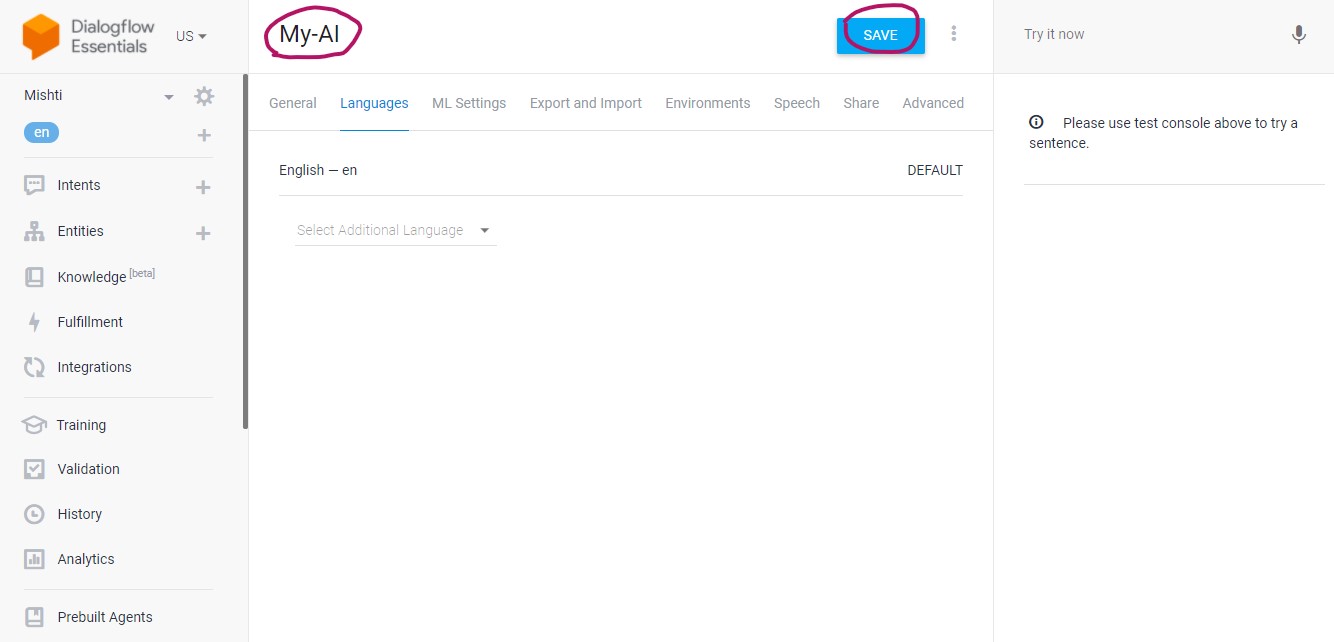 How to make your very own AI Bot.