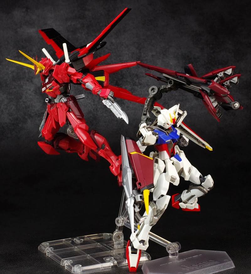 Robot Damashii (SIDE MS) ZGMF-X12A + AQM/E-X05 (Divine Striker ...