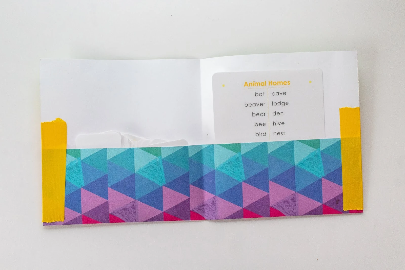 Super Simple DIY Folders for Montessori Work