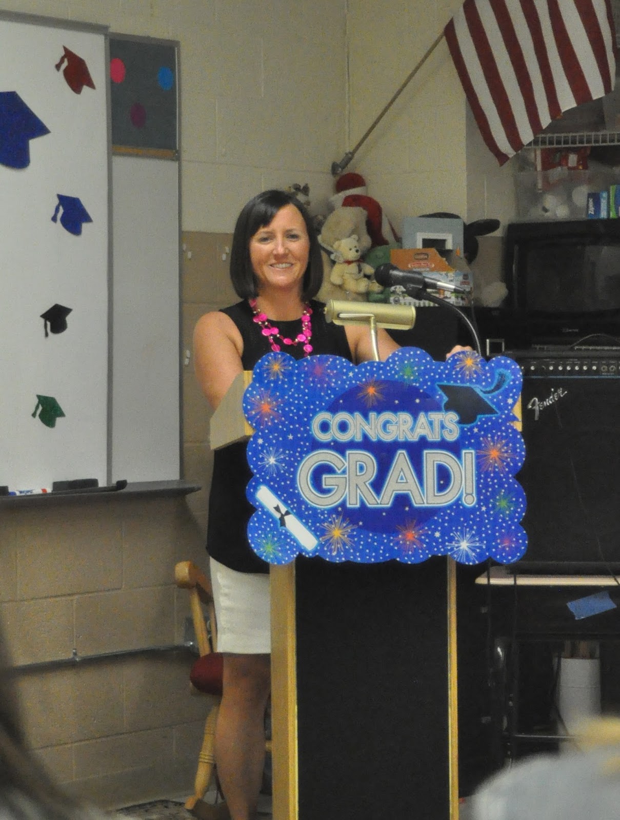 Pink Lady: Diana's 2nd Grade Graduation Ceremony