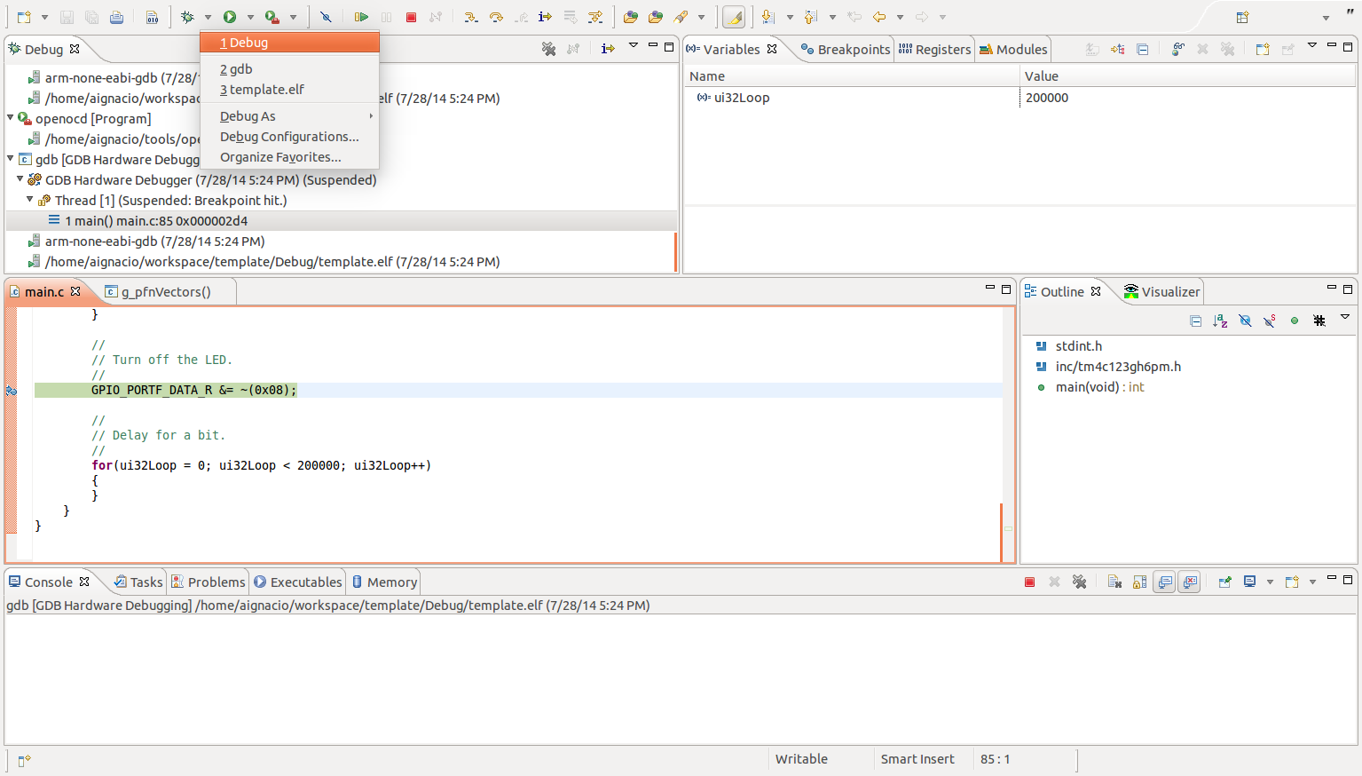 Embedded System Platforms: [ARM]ARM TOOLCHAIN + OPENPOCD + LM4FLASH ...