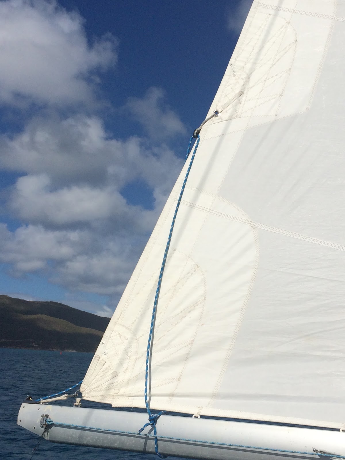 The Aggressive Dolphin: Reducing friction in single-line reefing