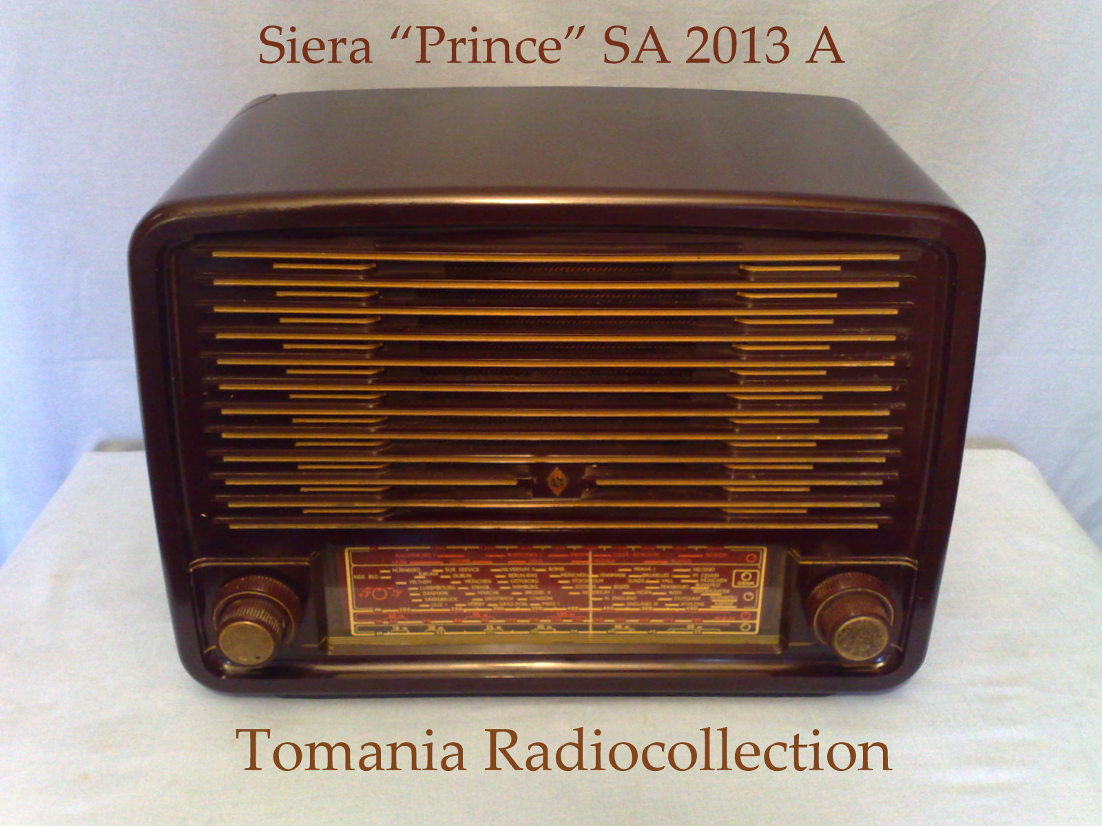 TOM's TECH TOYS: SIERA RADIO