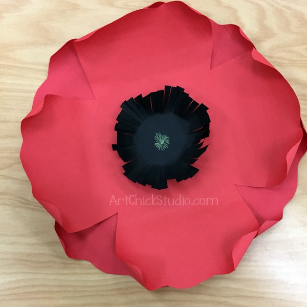 Paper Poppy | Art Chick Studio