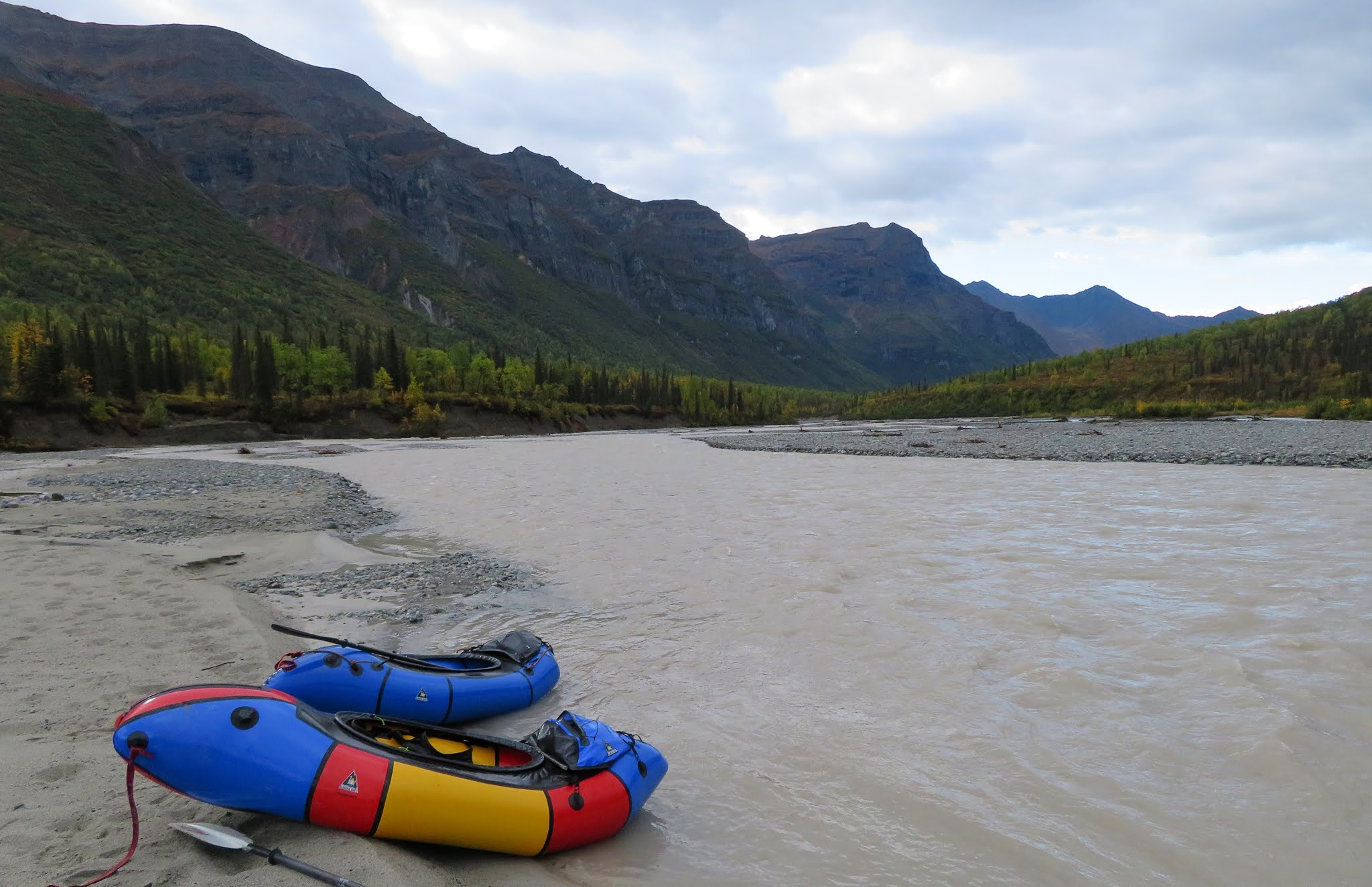 Mountain memories: Chickaloon River Packraft - September 2020