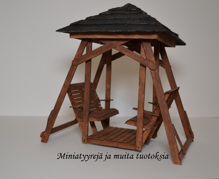 Miniatyyrejä ja muita tuotoksia: Kaksipuolinen keinu 1:12