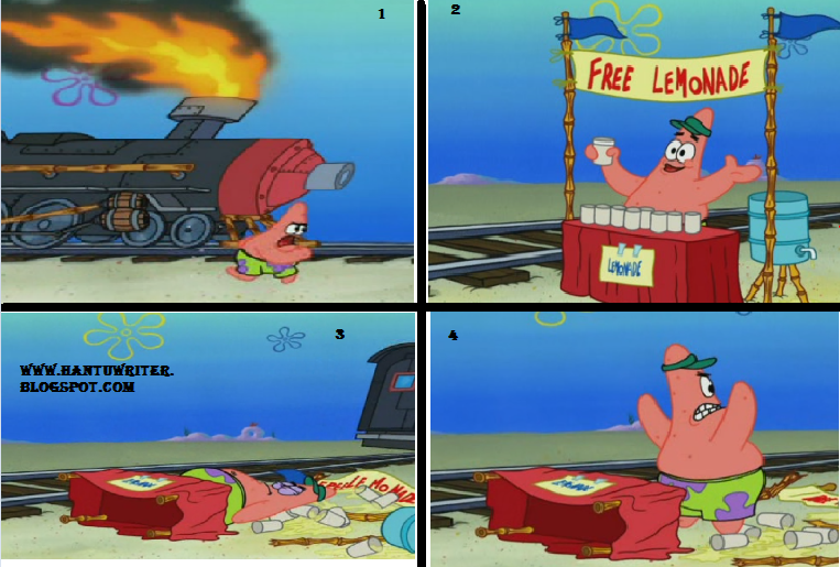 Afiq Principle: How Patrick Star Stop the Train for emergency Genius ...