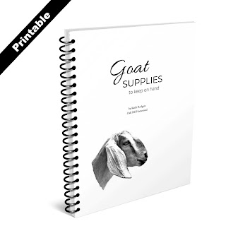 Goat Supplies You Need to Have on Hand (What do Goats Need?) - Oak Hill ...