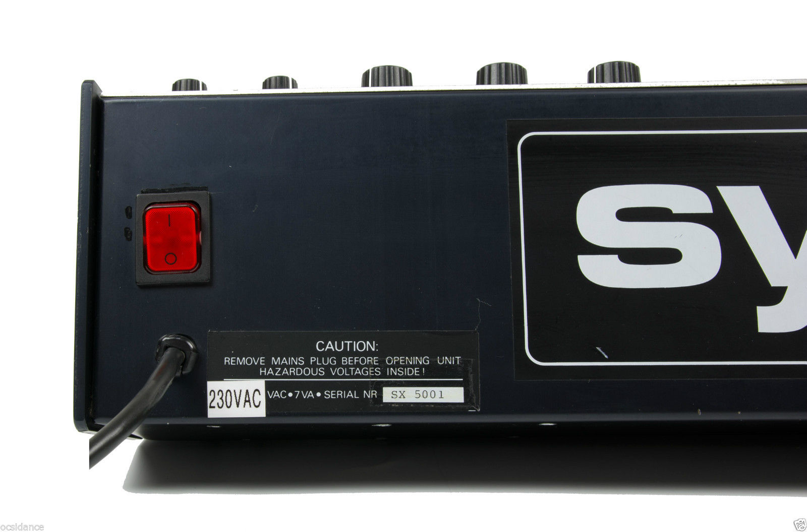 MATRIXSYNTH: Black SYNTON SYRINX SN 5001