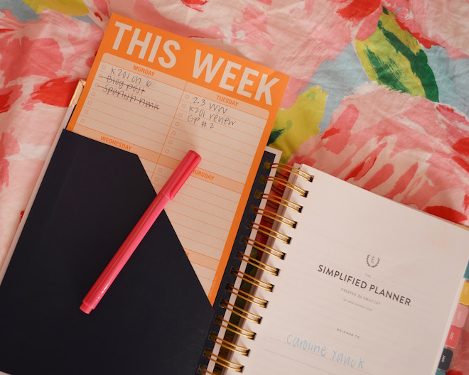citrus and style: How to Organize Your Agenda (College Edition)