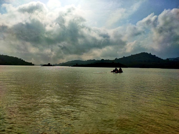 A Beautiful view of Indravati Dam