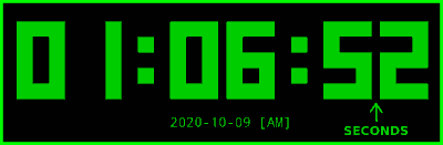 How To Use Digit Clock in Termux