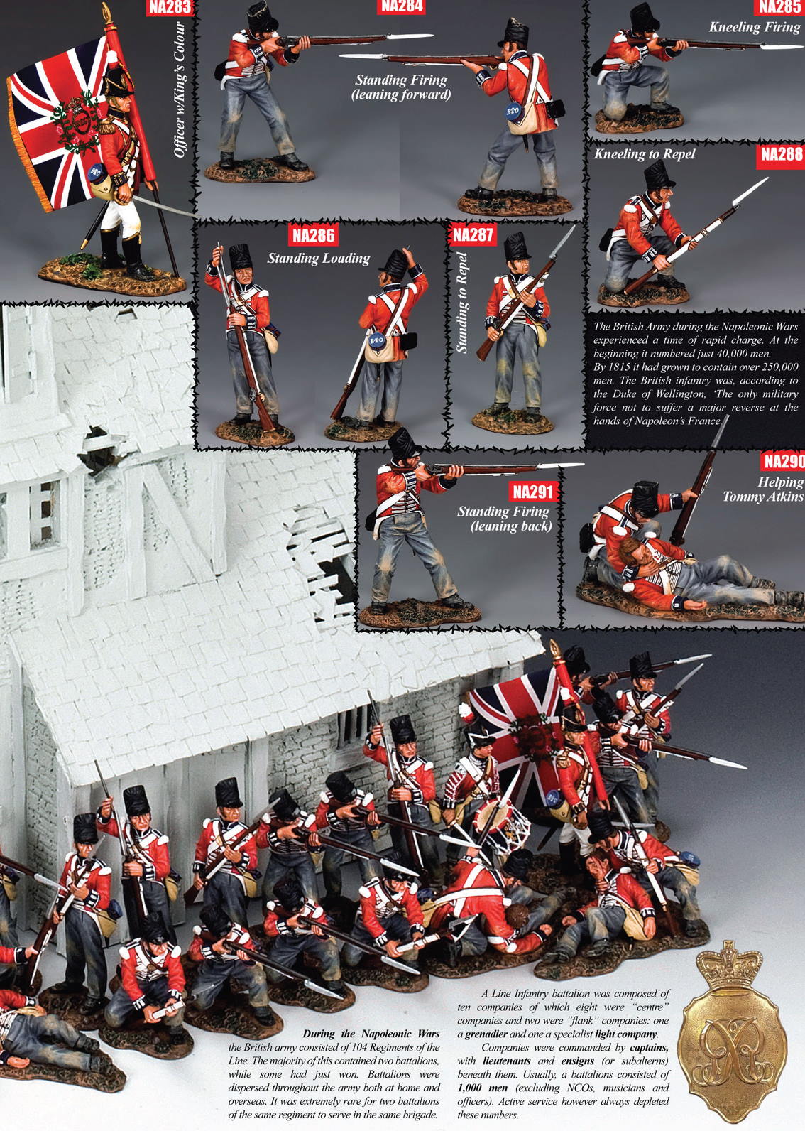 Toy soldiers and real battles: King&Country : Napoleonics-The British ...