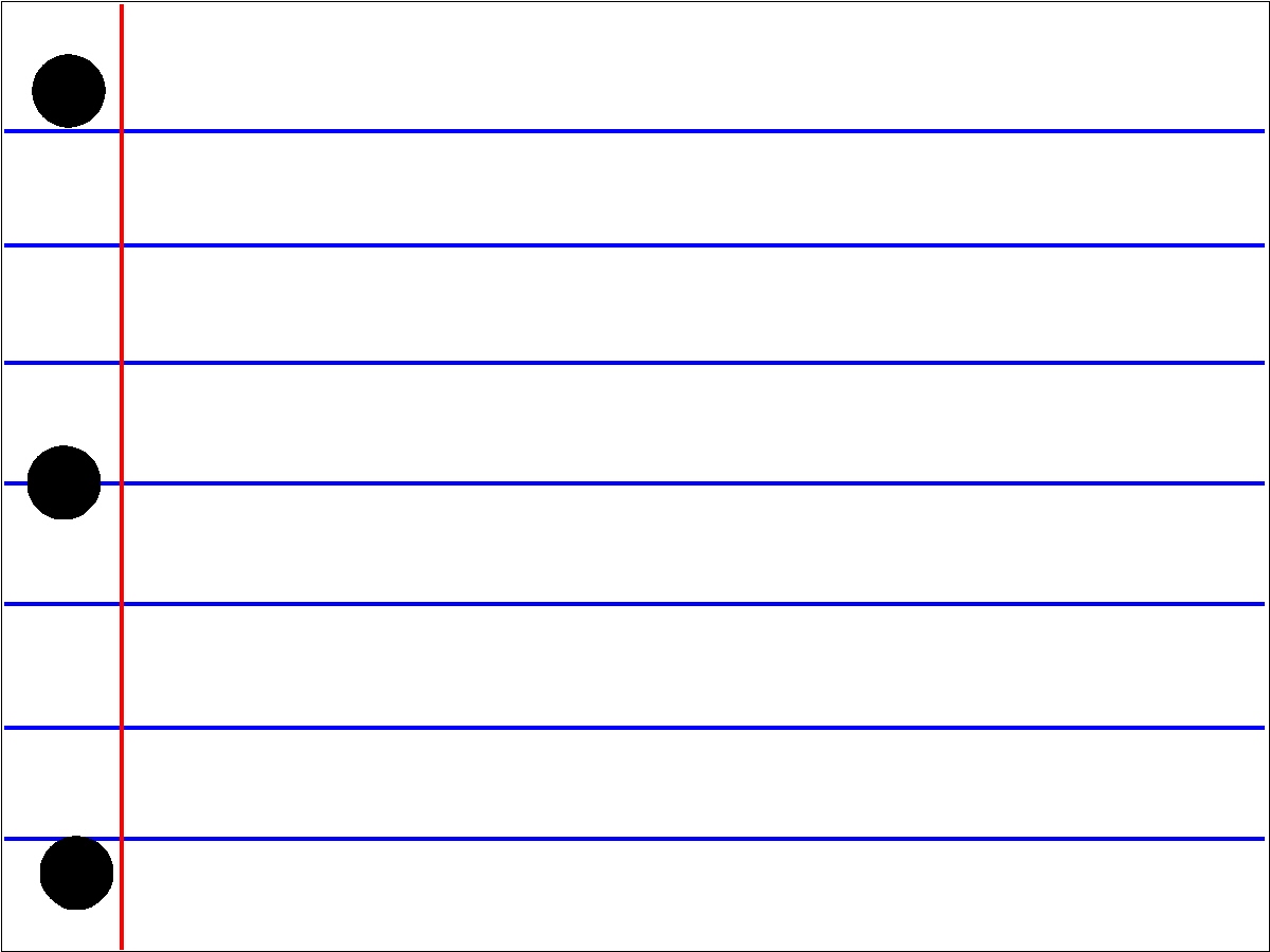 School Lined Paper Journal Card Printables