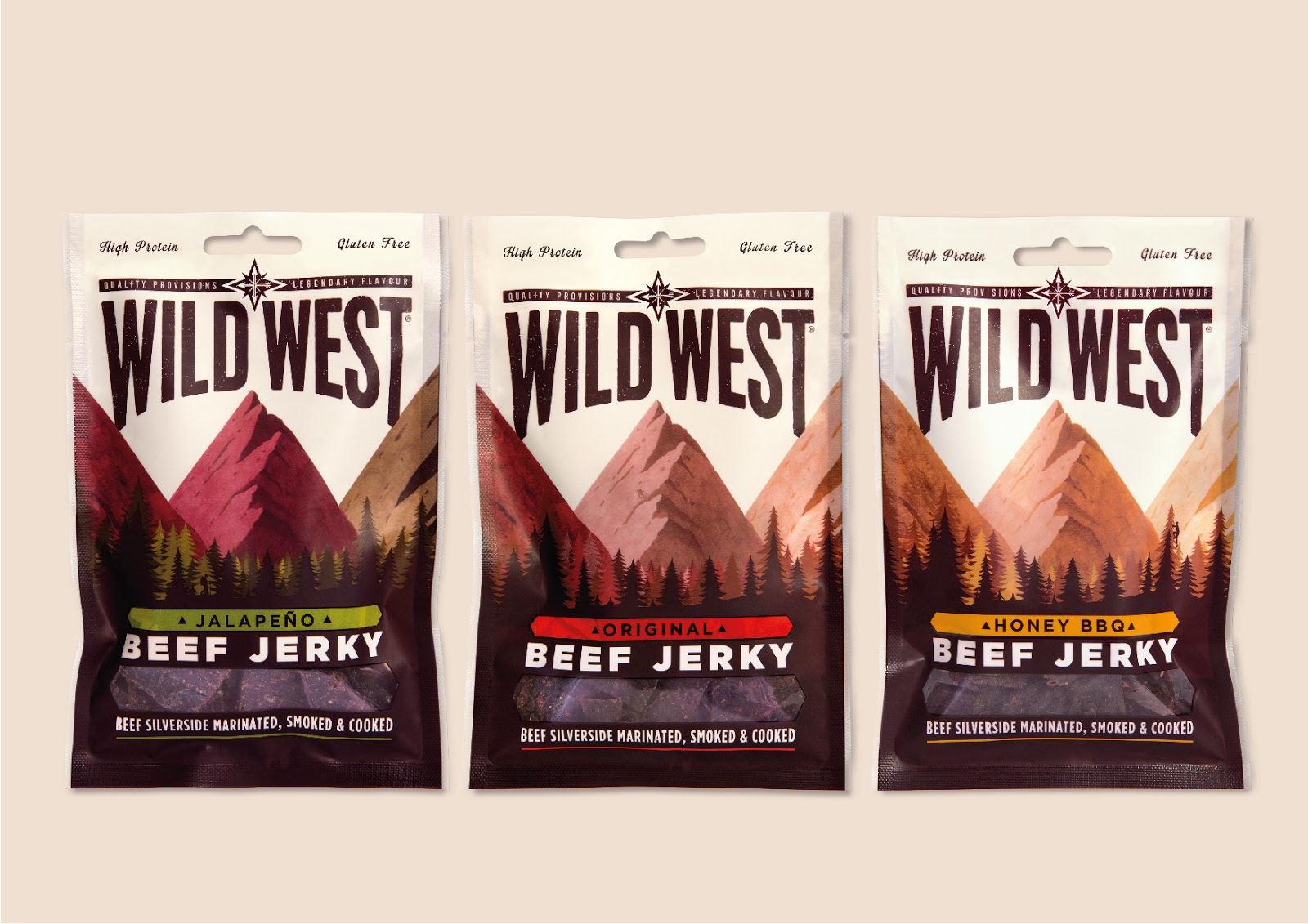 Meatsnacks – Cruga and Wild West – Packaging Of The World