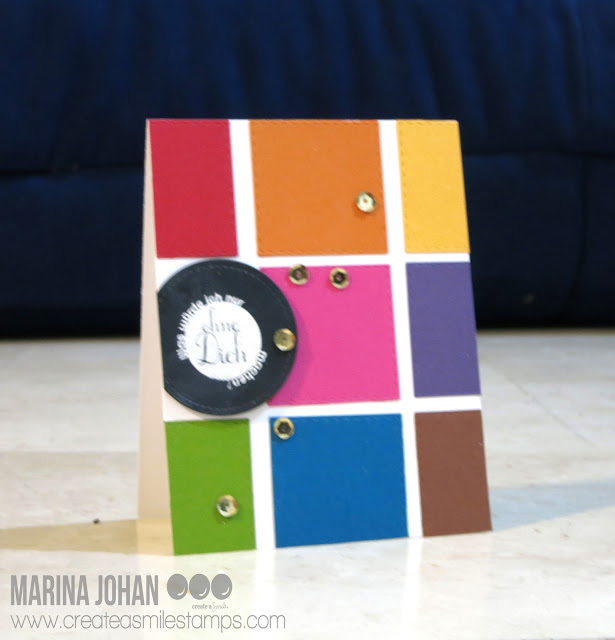 Create a smile: Rainbow Die Cutting