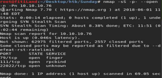[HTB write-up] Sunday