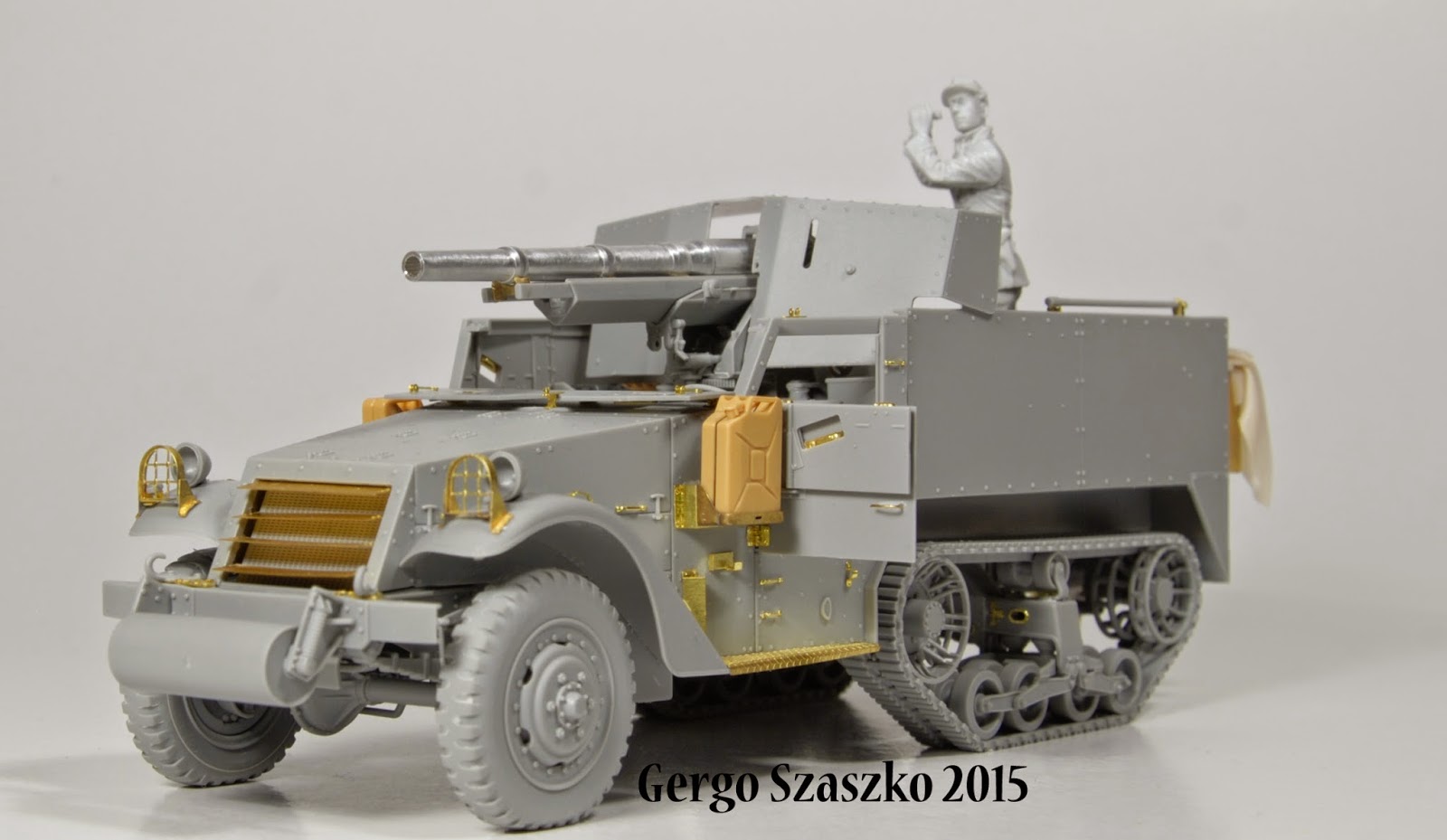 My Scale World: M3 GMC Half-track in DAK service
