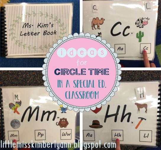 Little Miss Kim's Class: Ideas for Circle Time in a Special Education ...