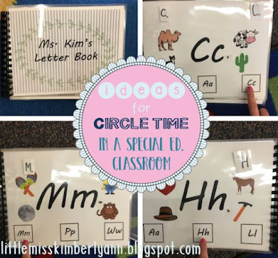 Little Miss Kim's Class: Ideas for Circle Time in a Special Education ...