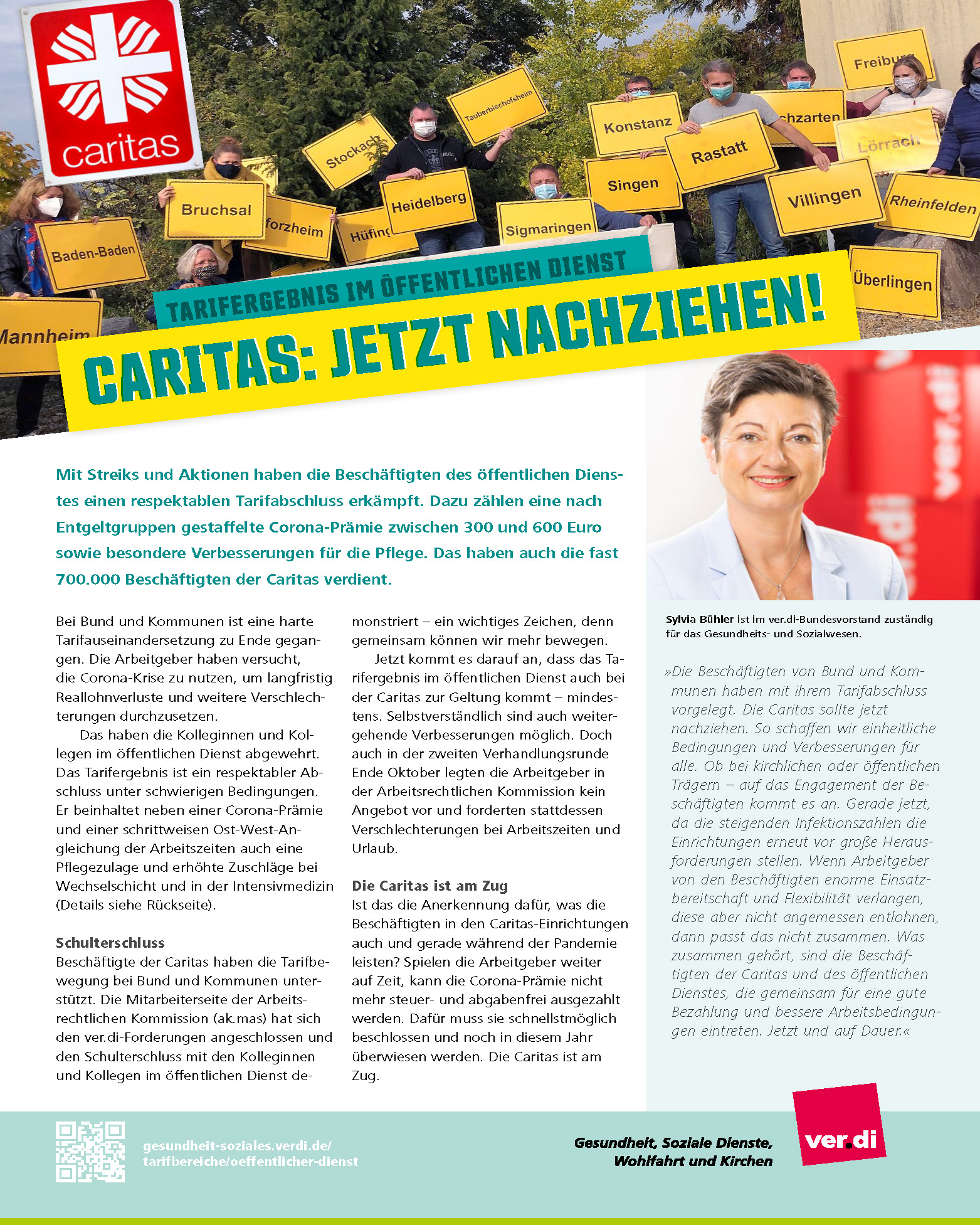 Caritas-Verdi: Tarifergebnis im öffentlichen Dienst - Caritas: Jetzt ...
