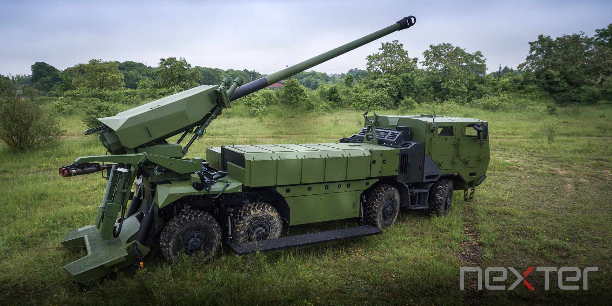 AAG_th บันทึกประจำวัน: Nexter ฝรั่งเศสเสนอเสนอปืนใหญ่อัตตาจรล้อยาง ...