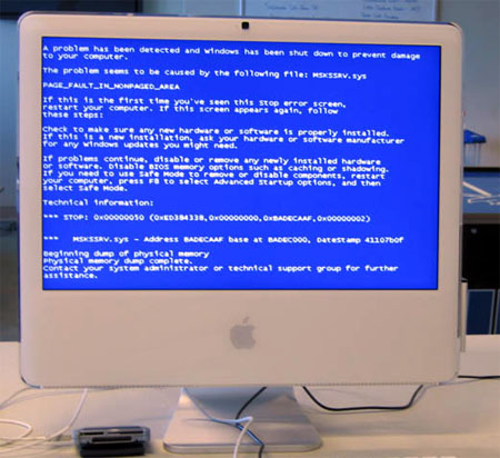 Mini Kompi: Mengenal BsOD (Bluescreen of Death)
