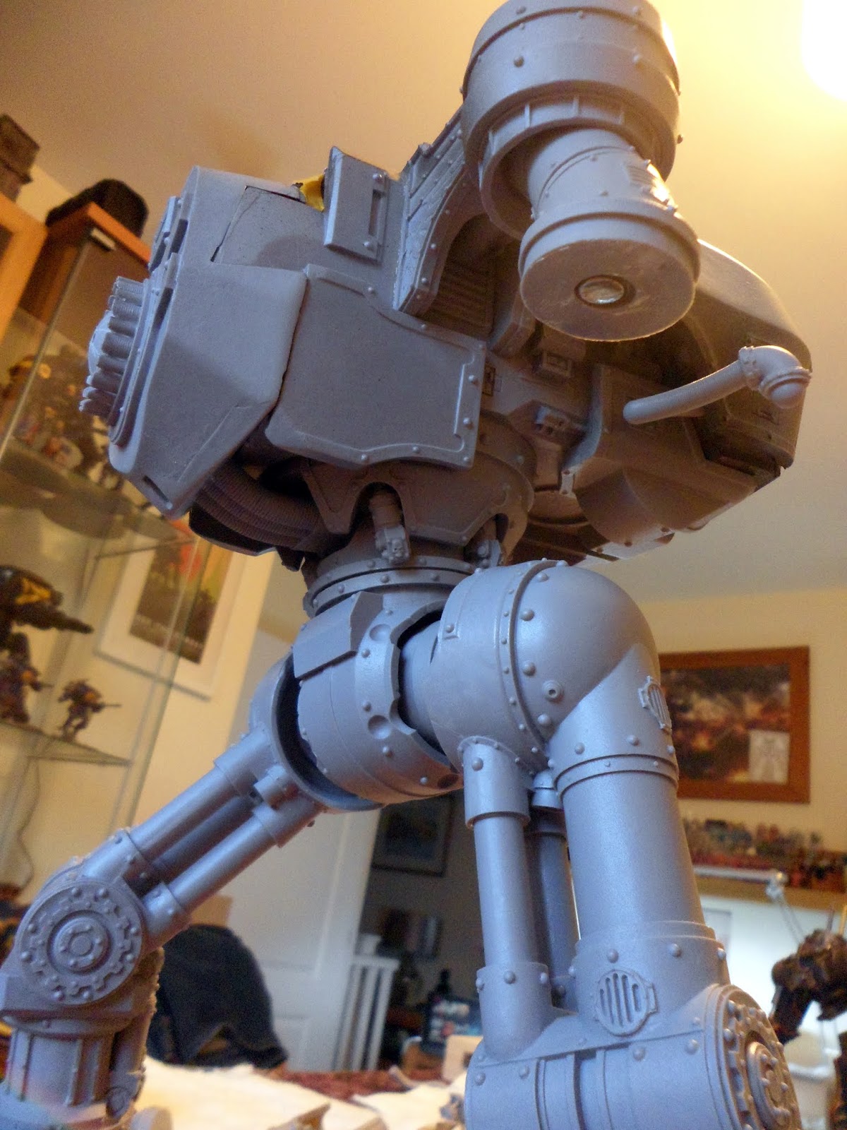 WeeMen: Legio Astorum - Reaver Titan No.2 - WIP #5 - Heraldry and a Name