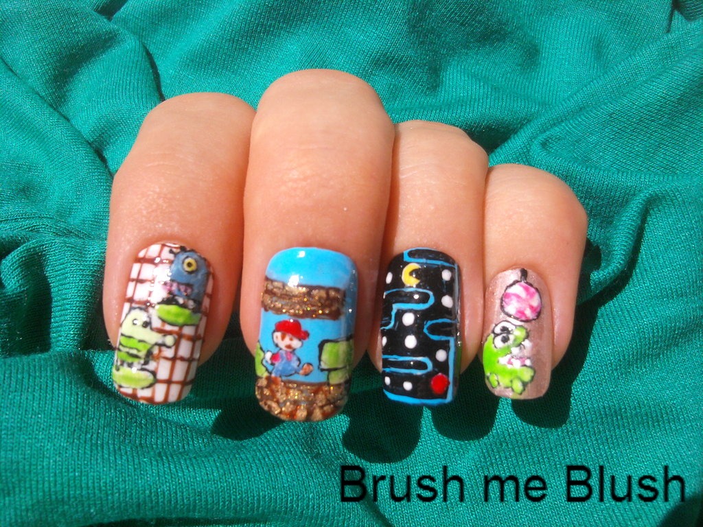Brush me Blush: Video Game Nail Art
