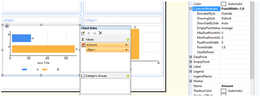 Increase SSRS Graph series width