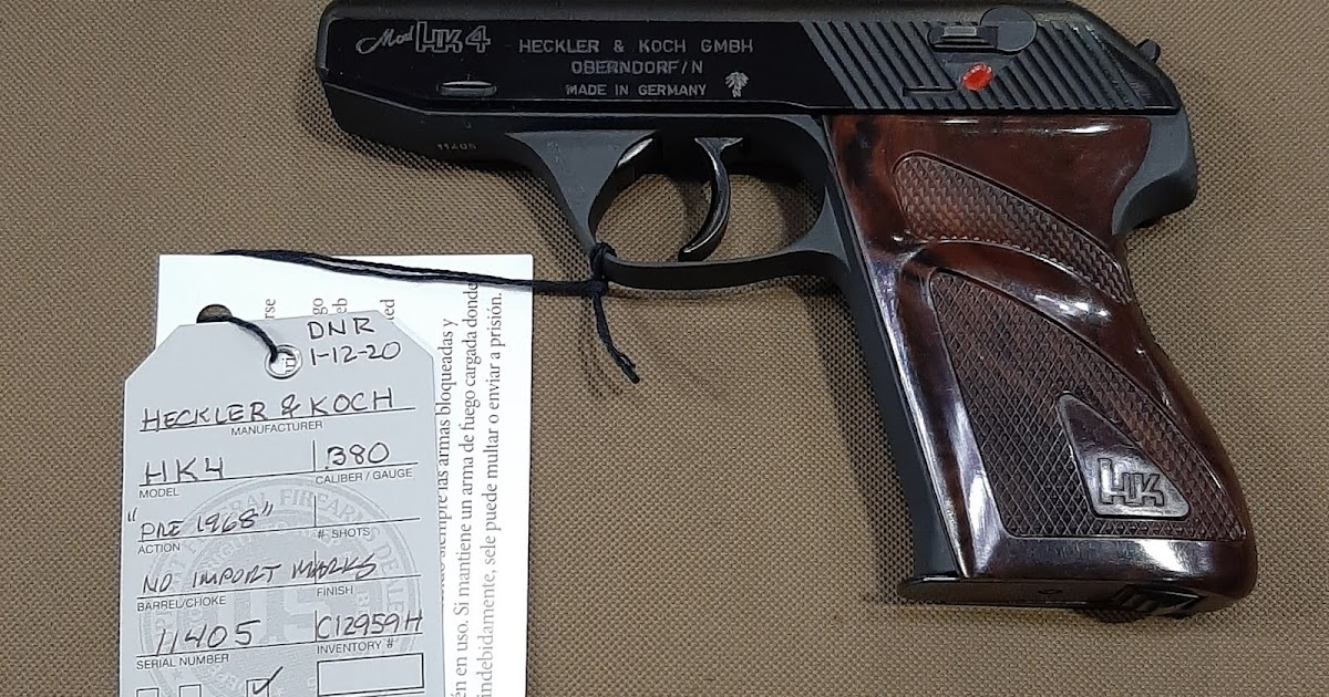 Greta's Used Guns: Heckler & Koch HK4