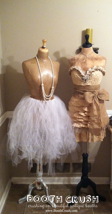 Dress Form Tutorial - Booth Crush
