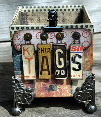CREATIVITY IS CONTAGIOUS: QUICK AND EASY TAG BOX
