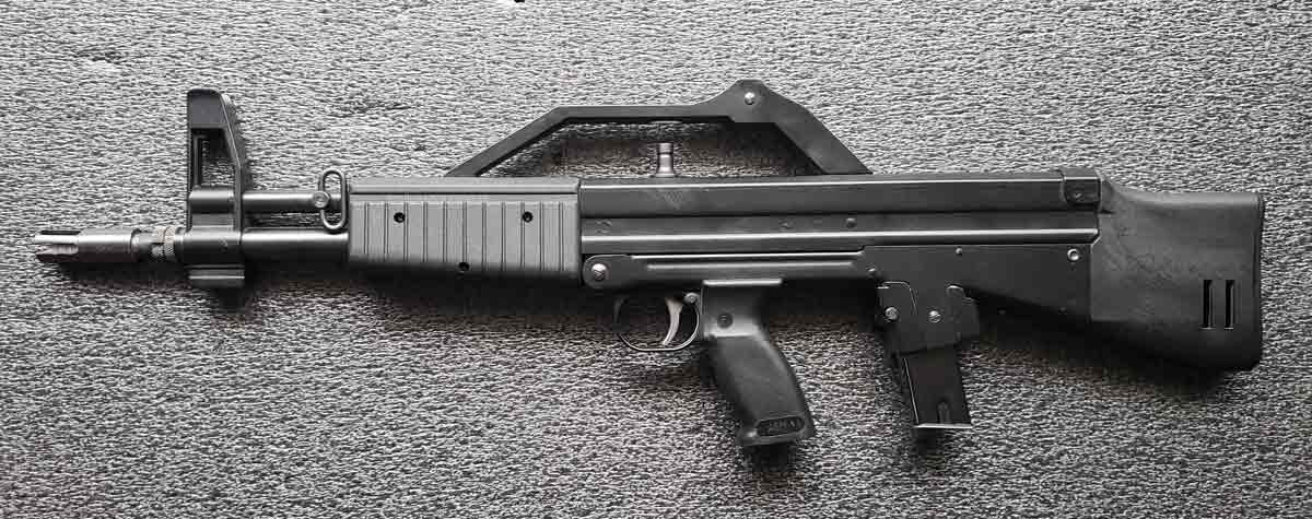 Околооружейное всяческое.: Итальянский AL.GI.MEC - AGM1, буллпап под 9х19.