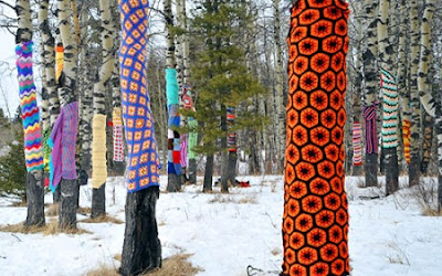 Stitch This, Freud!: Yarn Bombing - Activism and Social Statements in Yarn