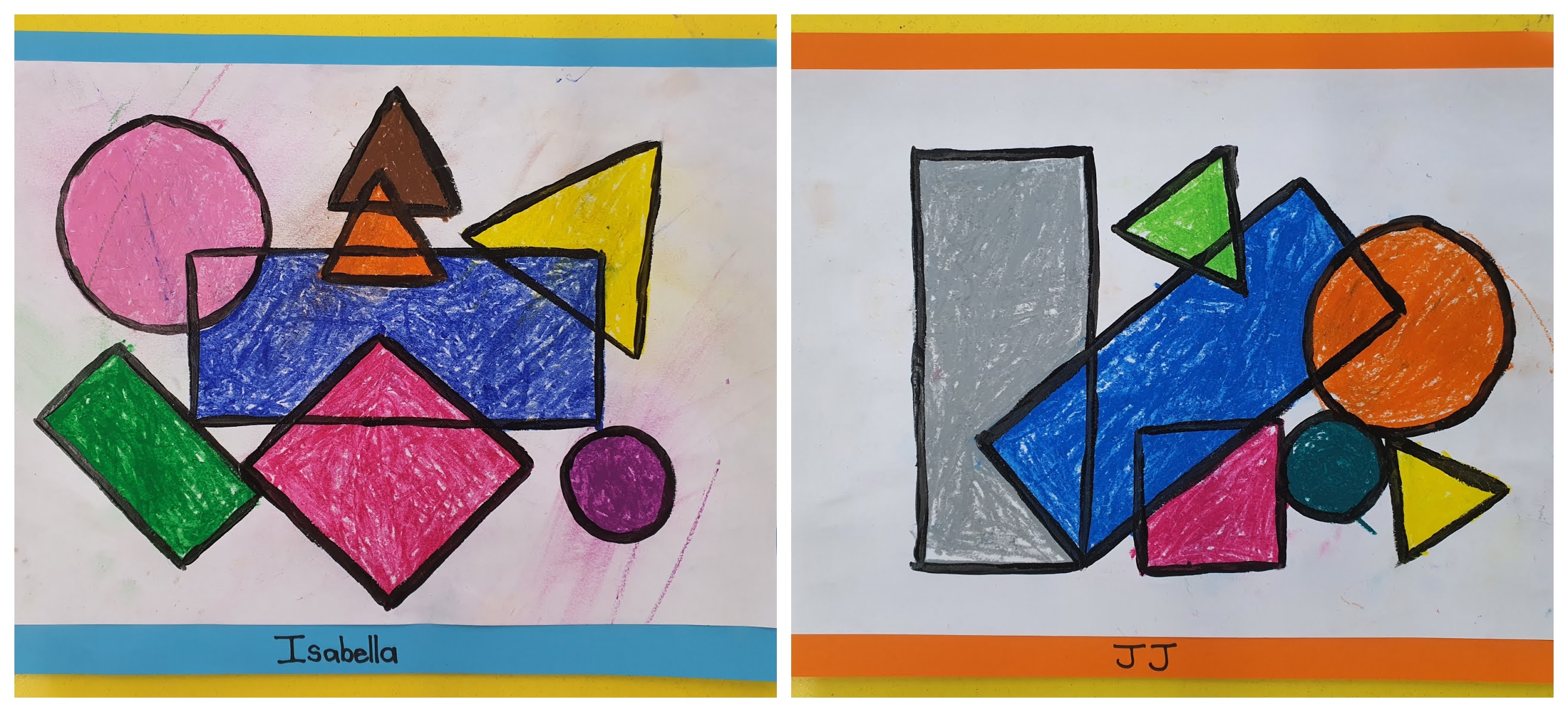 Room 5 - WHPS: Shape Collage Art