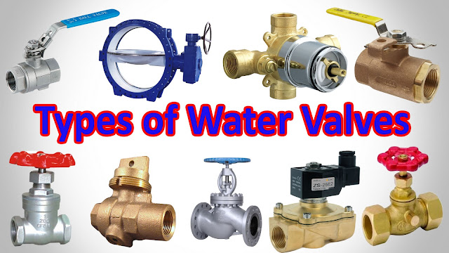 Types of Water Valves - Plumbing Valve Types