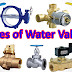 Types of Water Valves - Plumbing Valve Types