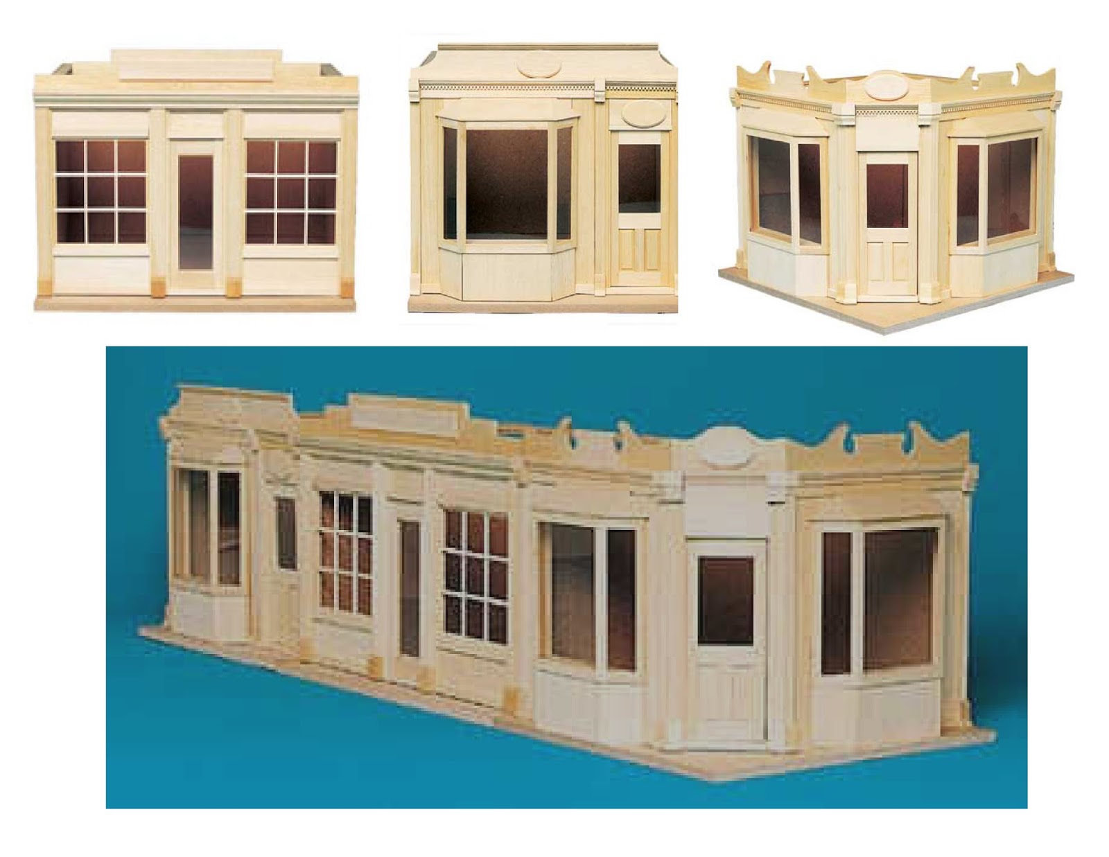 Regent Miniatures: 1:6 scale store front project