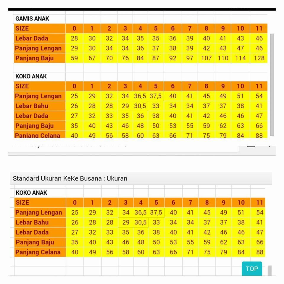 BAJU KOKO ANAK KEKE KK 458