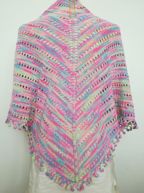 EmmHouse: Pastel shawl - full written pattern