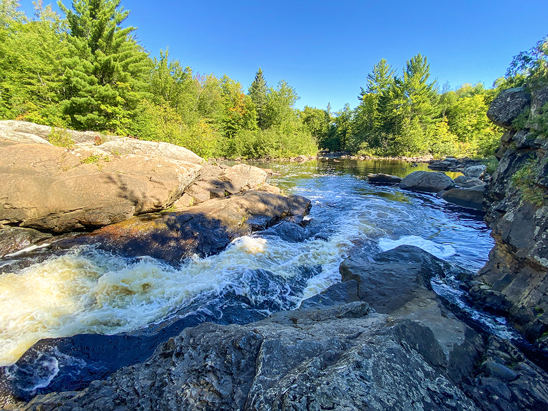 Hiking the North Country Trail Wren Falls to Foster Falls