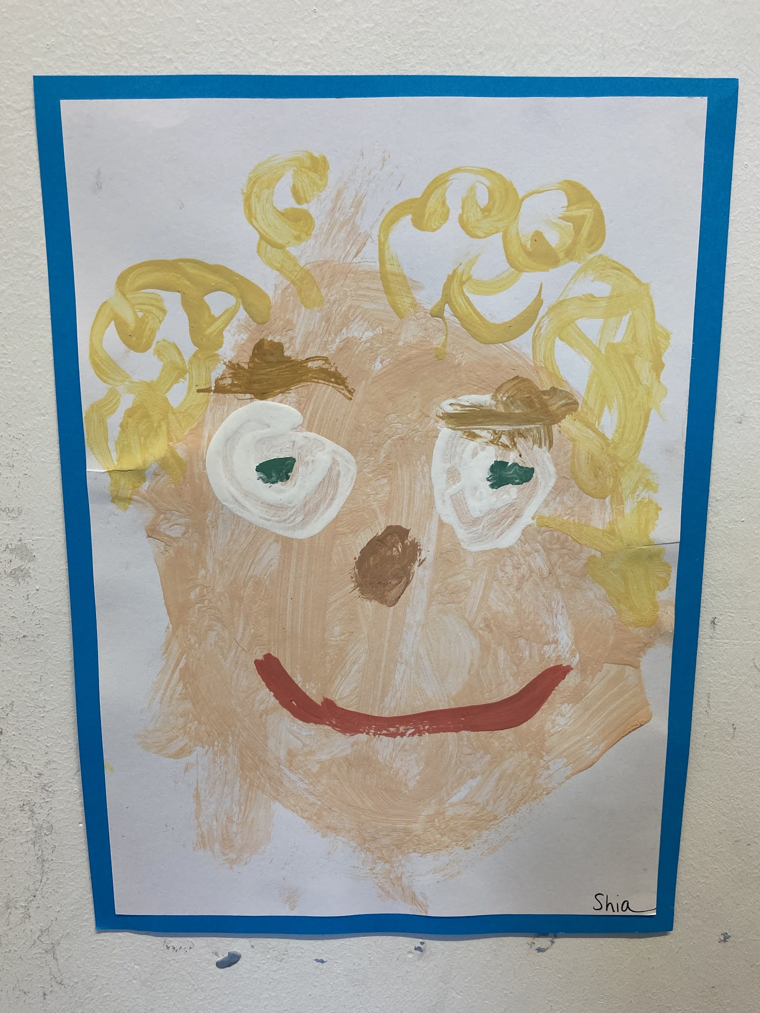 Bannockburn Primary: Reception - Self-portraits in Pear Class