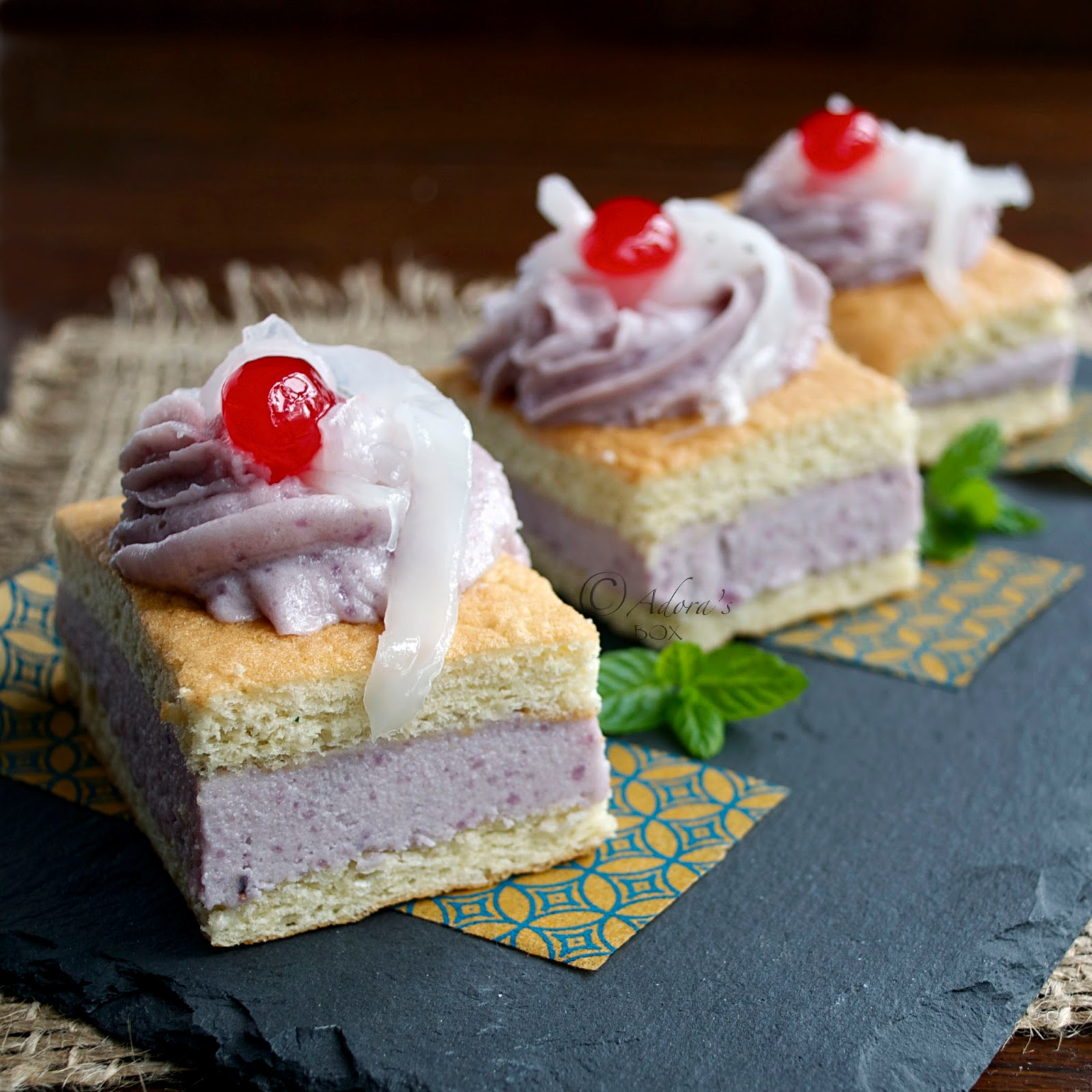 Adora's Box: UBE MACAPUNO INIPIT