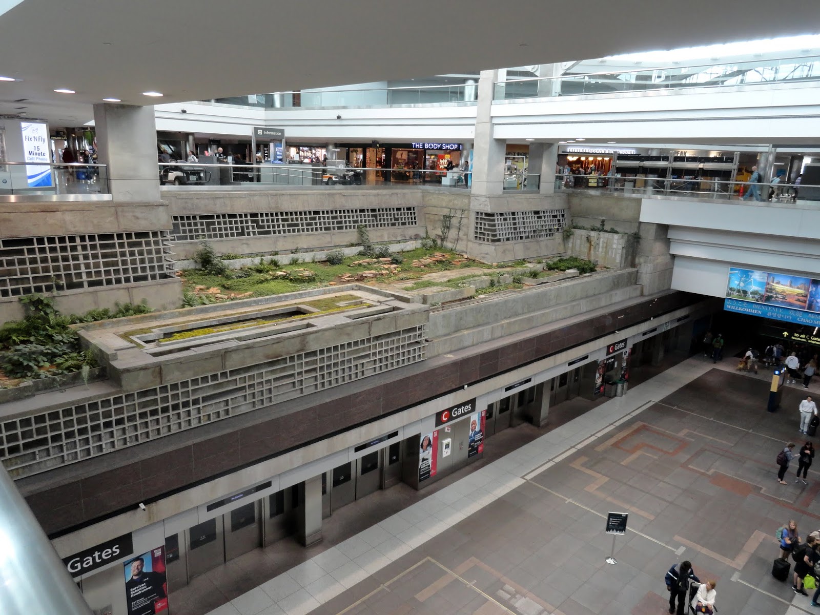 danger garden: The Garden in Concourse C